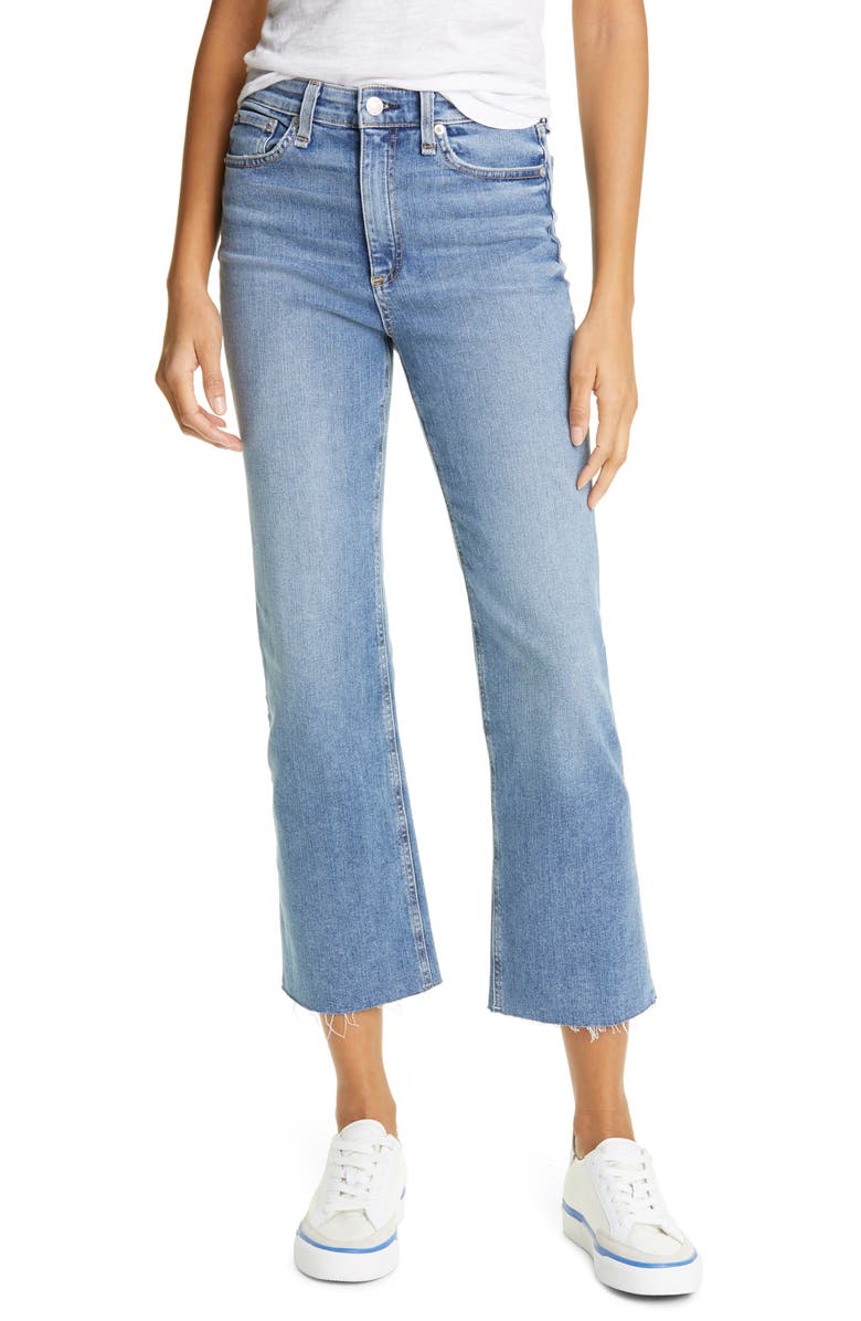 rag & bone Nina High Waist Ankle Flare Jeans | Nordstromrack