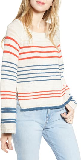 cupcakes and cashmere Atlantis Stripe Sweater | Nordstrom