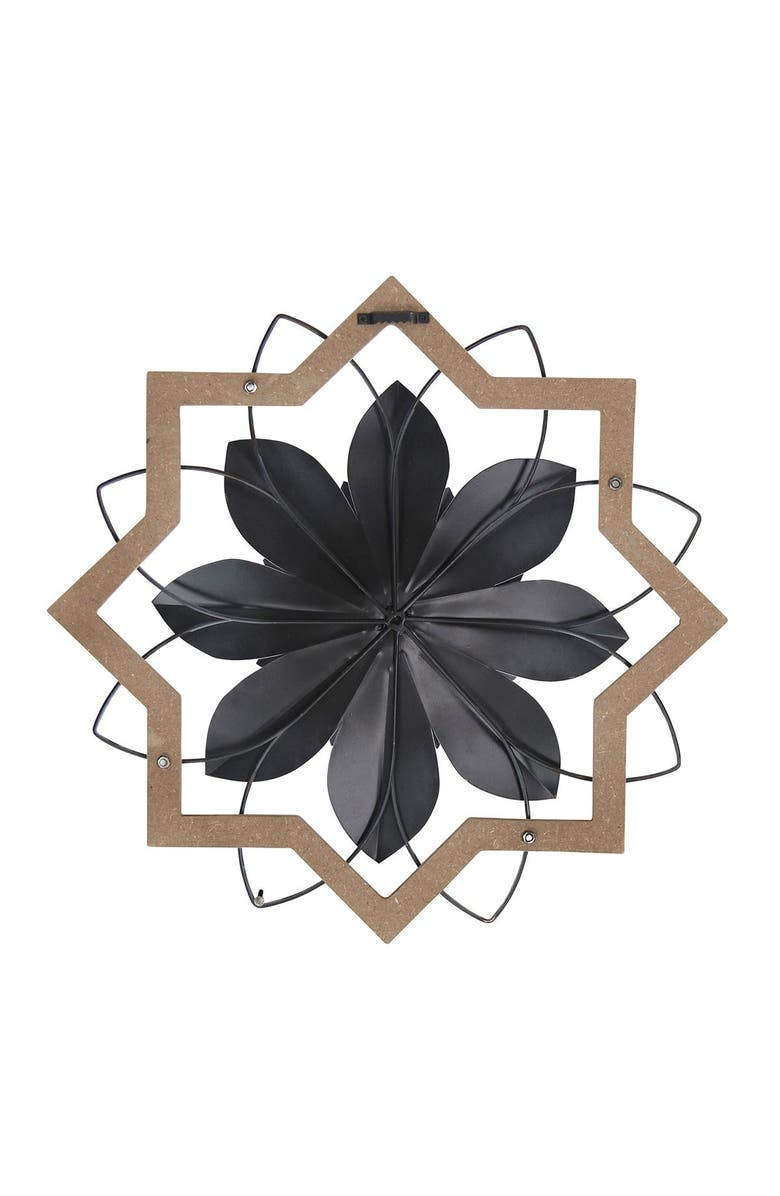 STRATTON HOME DECOR Vintage Wooden Metal Flower Wall Decor | Nordstromrack