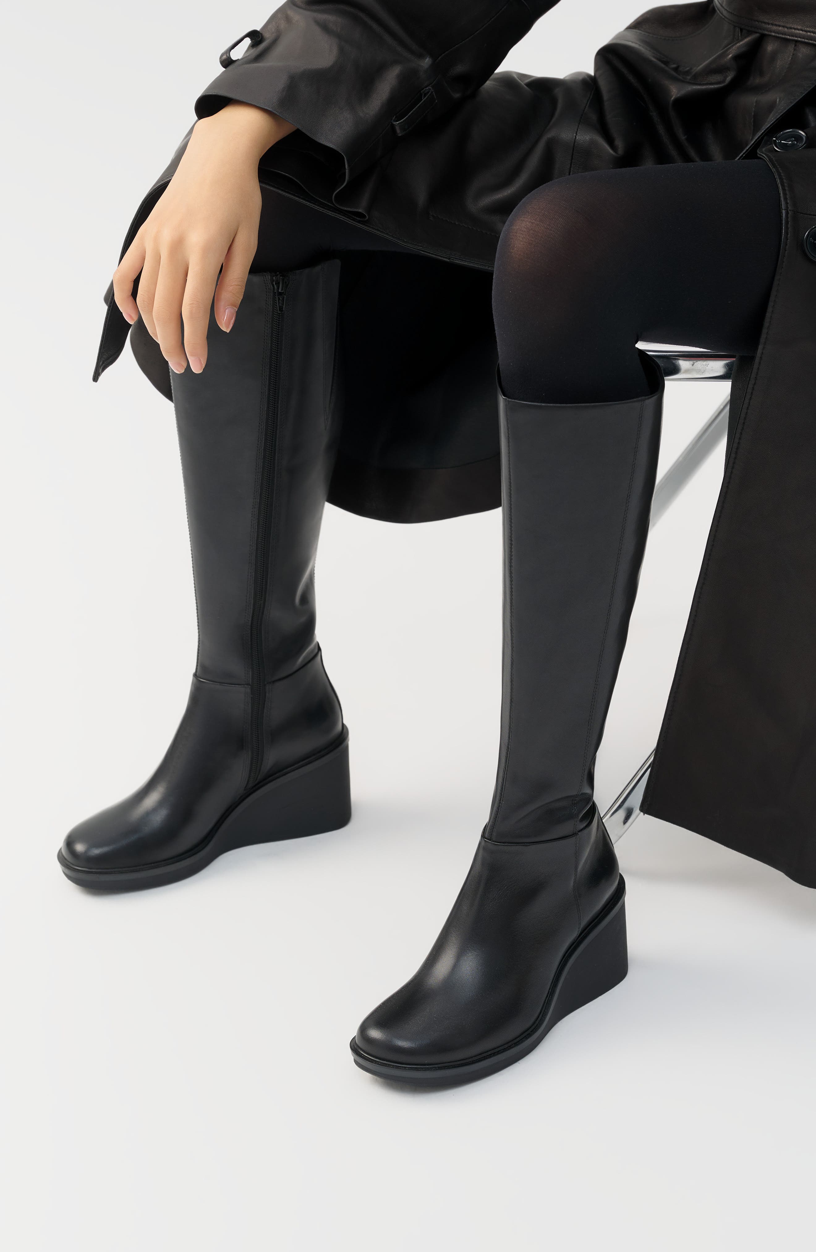 Vagabond Shoemakers Deena Platform Wedge Knee High Boot (Women) | Nordstrom