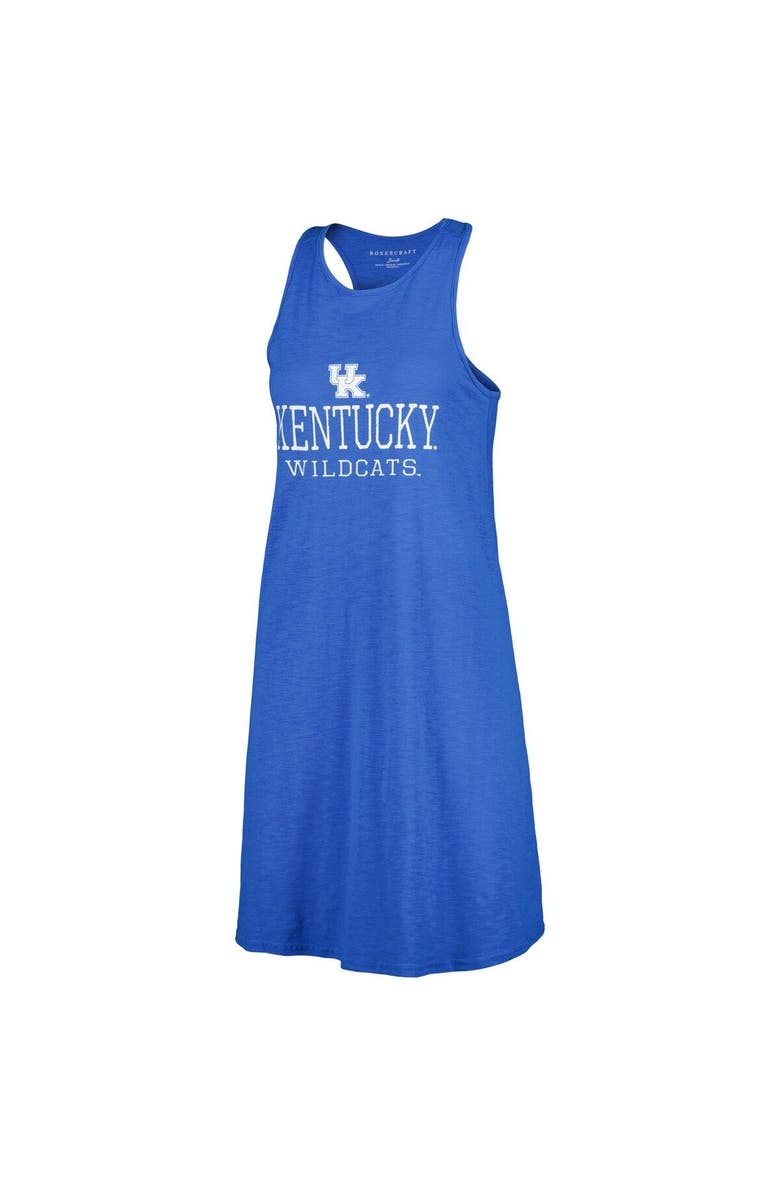 BOXERCRAFT Women's Royal Kentucky Wildcats Coastal Racerback Tank Dress ...