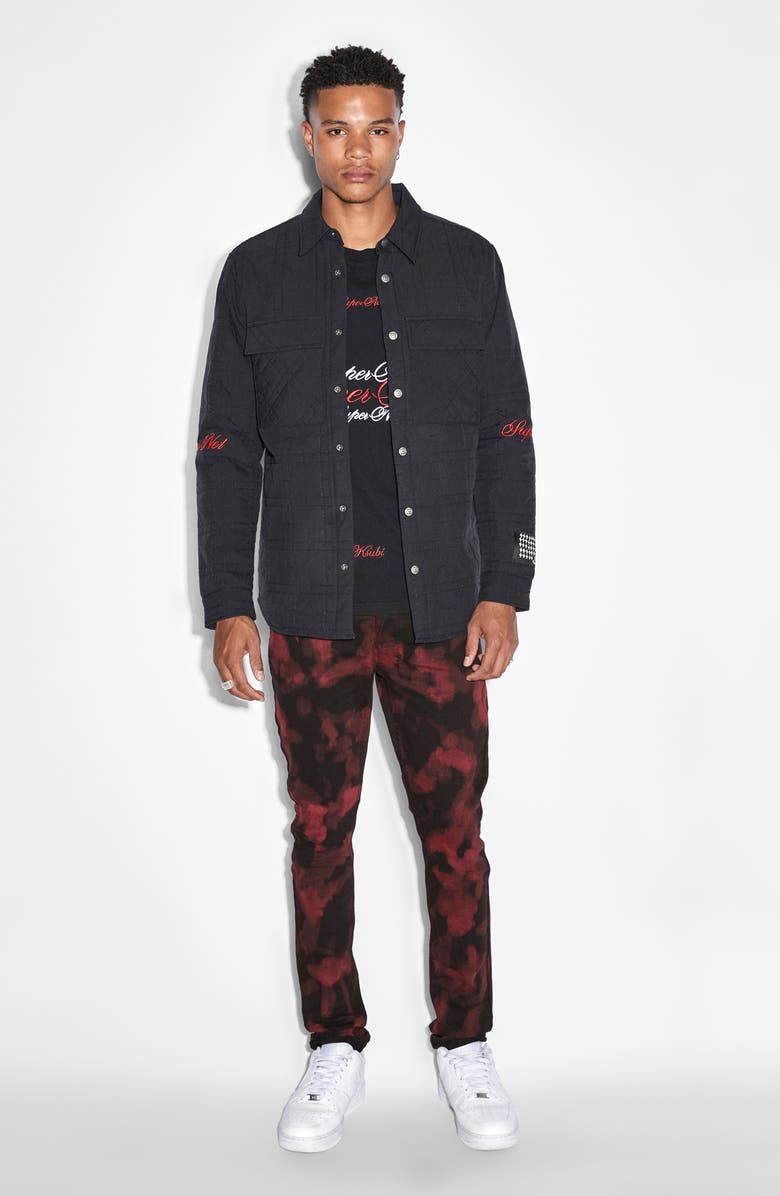 Ksubi Pixel Quilted Button-Up Shirt | Nordstromrack