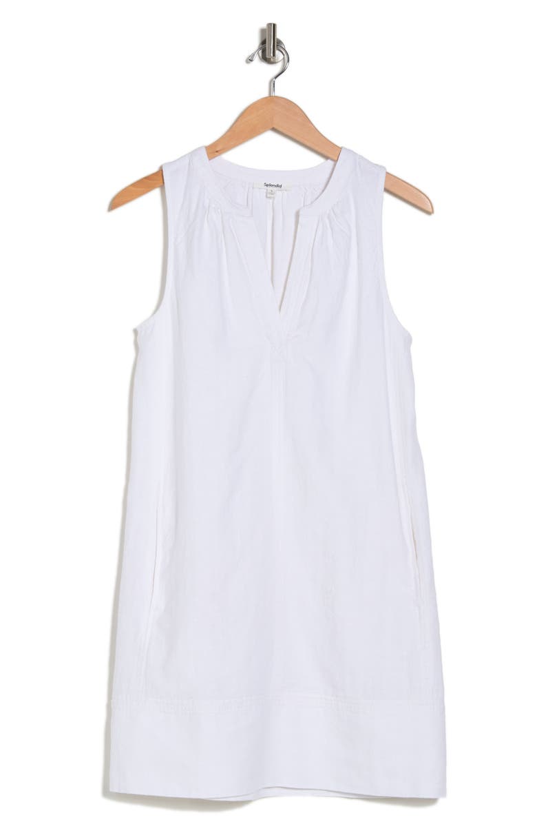 Splendid Amorosa Sleeveless Linen & Cotton Dress | Nordstromrack