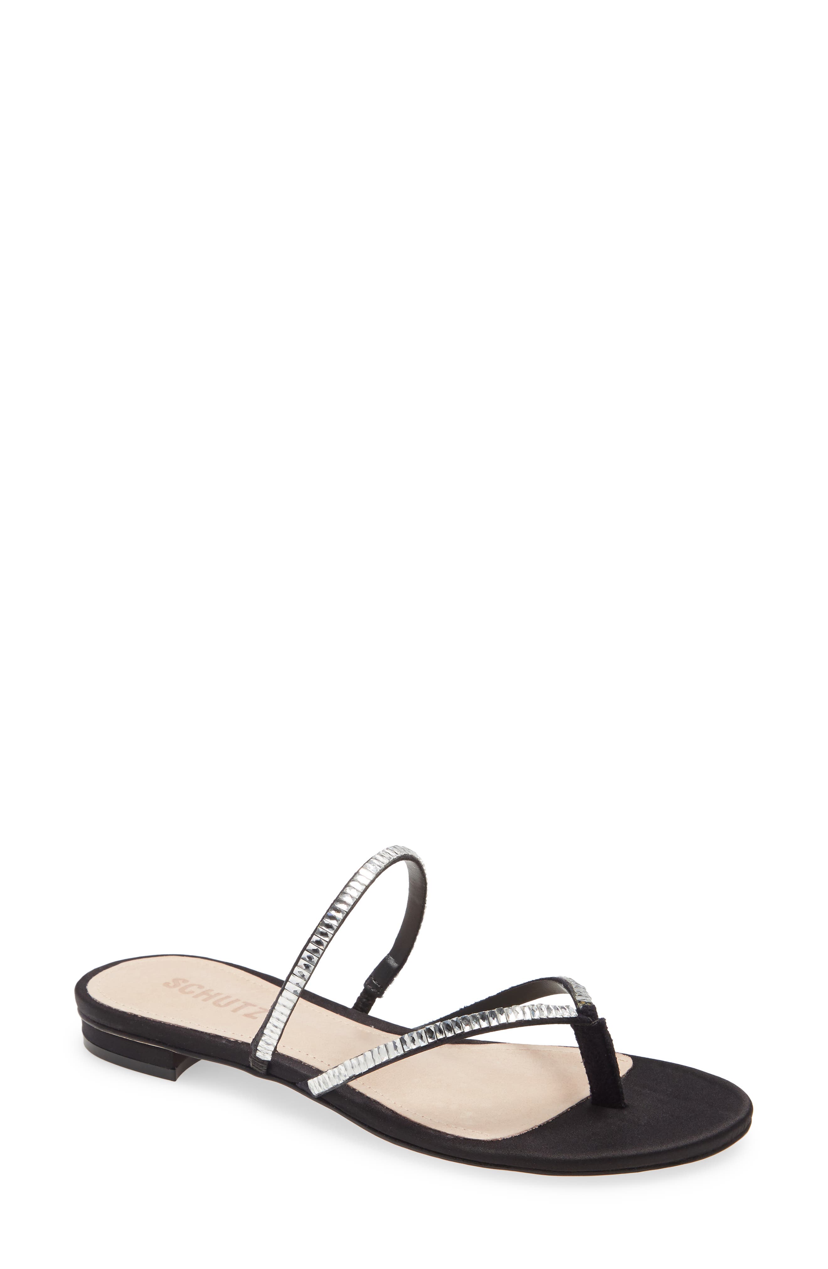 Schutz Stanci Embellished Sandal (Women) | Nordstrom