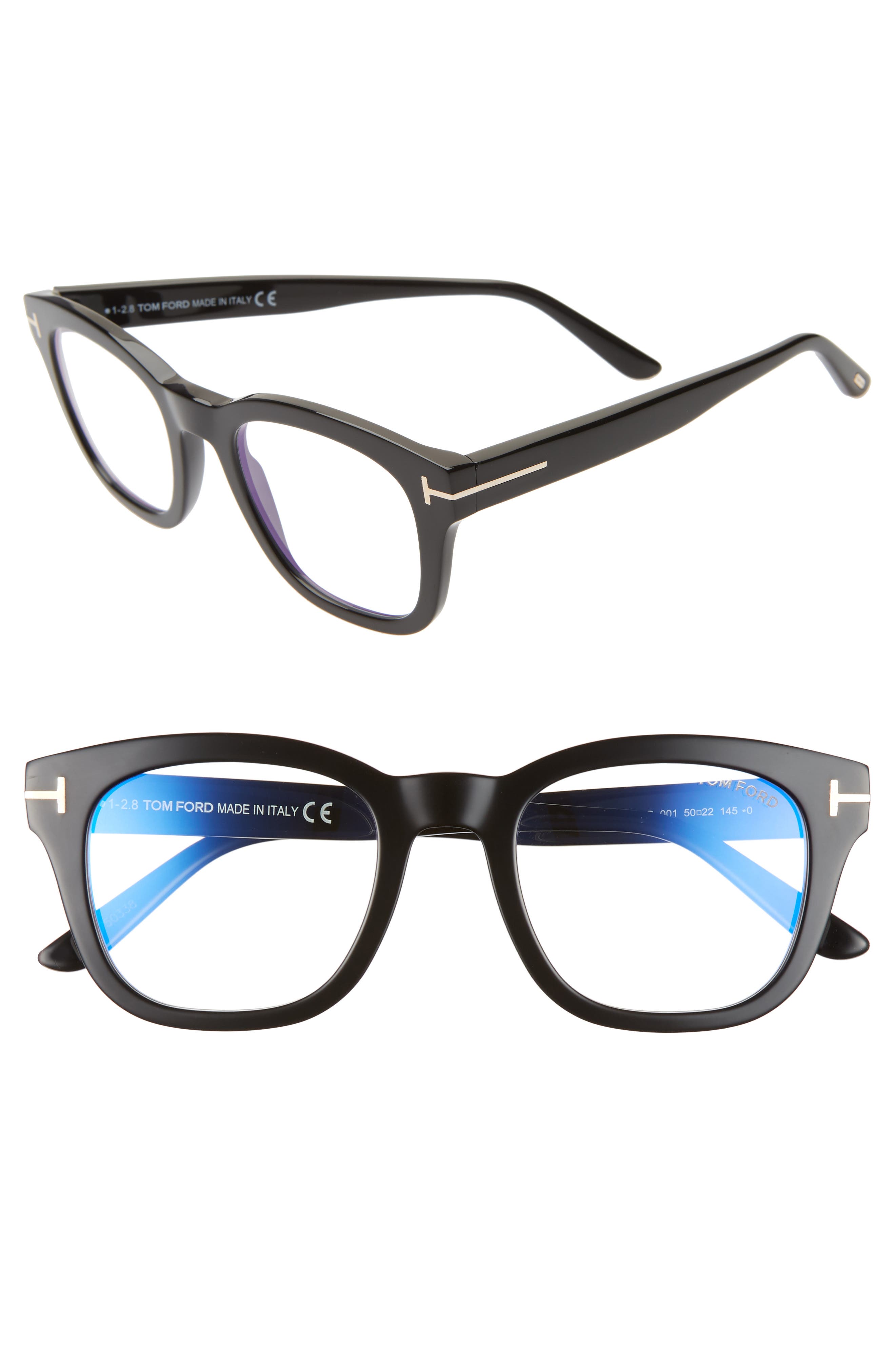 TOM FORD 50mm Blue Light Blocking Glasses | Nordstrom