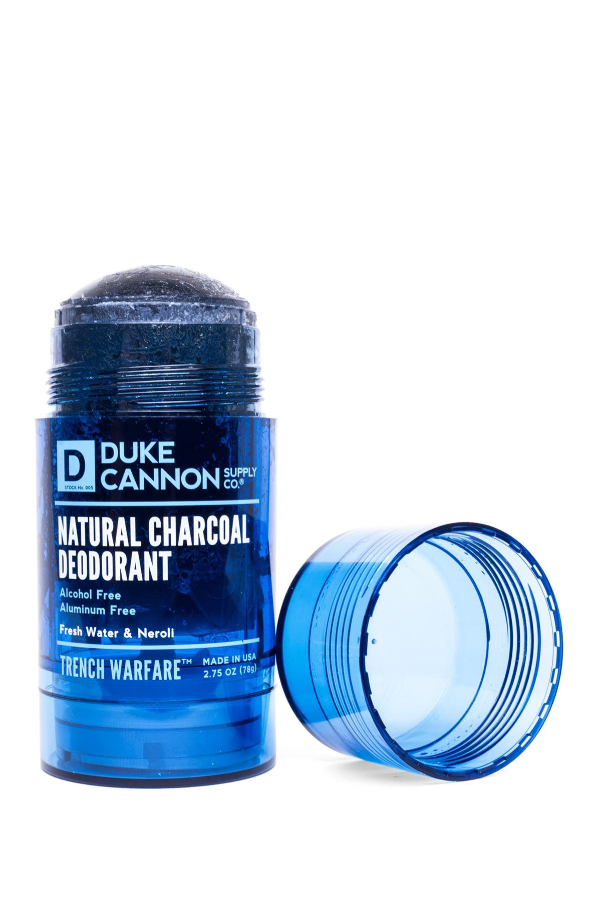 Duke Cannon Trench Warfare Natural Charcoal Deodorant - Fresh Water ...