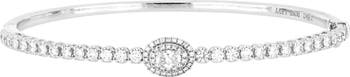 Bony Levy Audrey Oval Cut Diamond Bangle | Nordstromrack