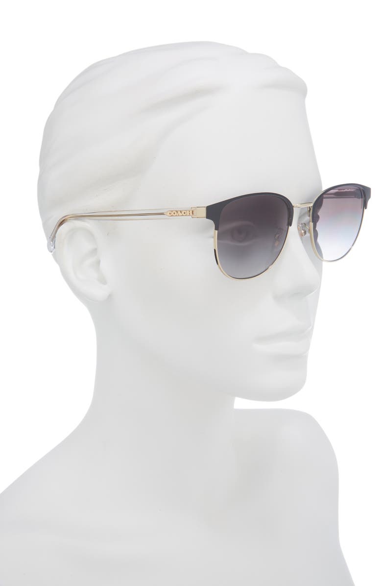 COACH 54mm Gradient Round Sunglasses | Nordstromrack