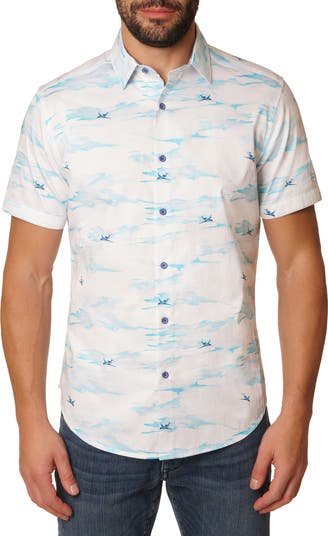 Robert Graham Fulton Short Sleeve Woven Shirt | Nordstromrack