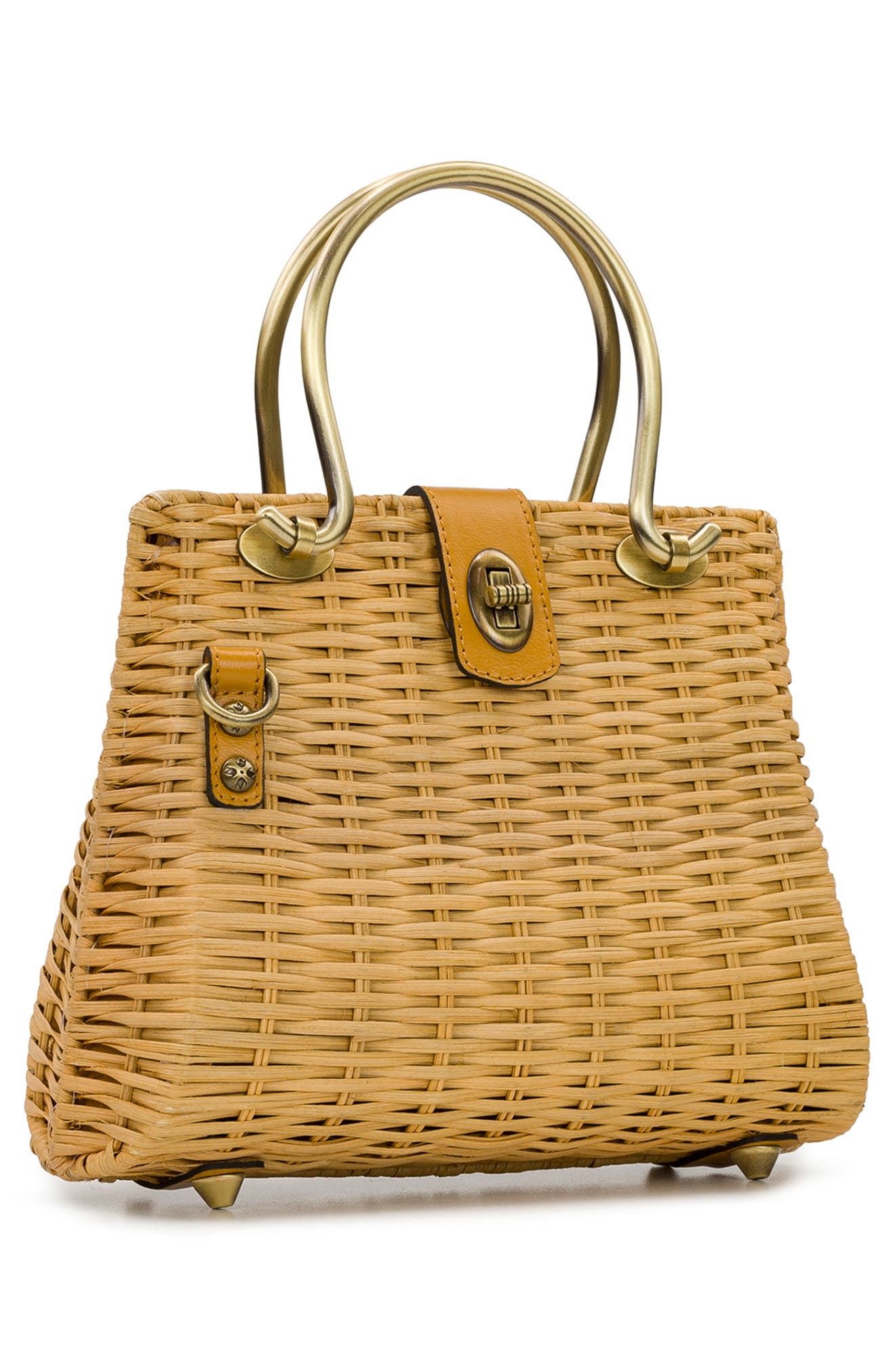 Patricia Nash Rodia Woven Rattan Satchel | Nordstromrack