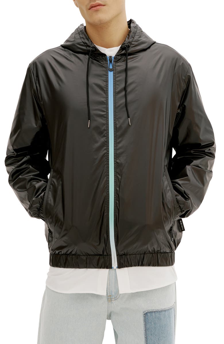 Noize Hooded Water Resistant Bomber Jacket | Nordstromrack