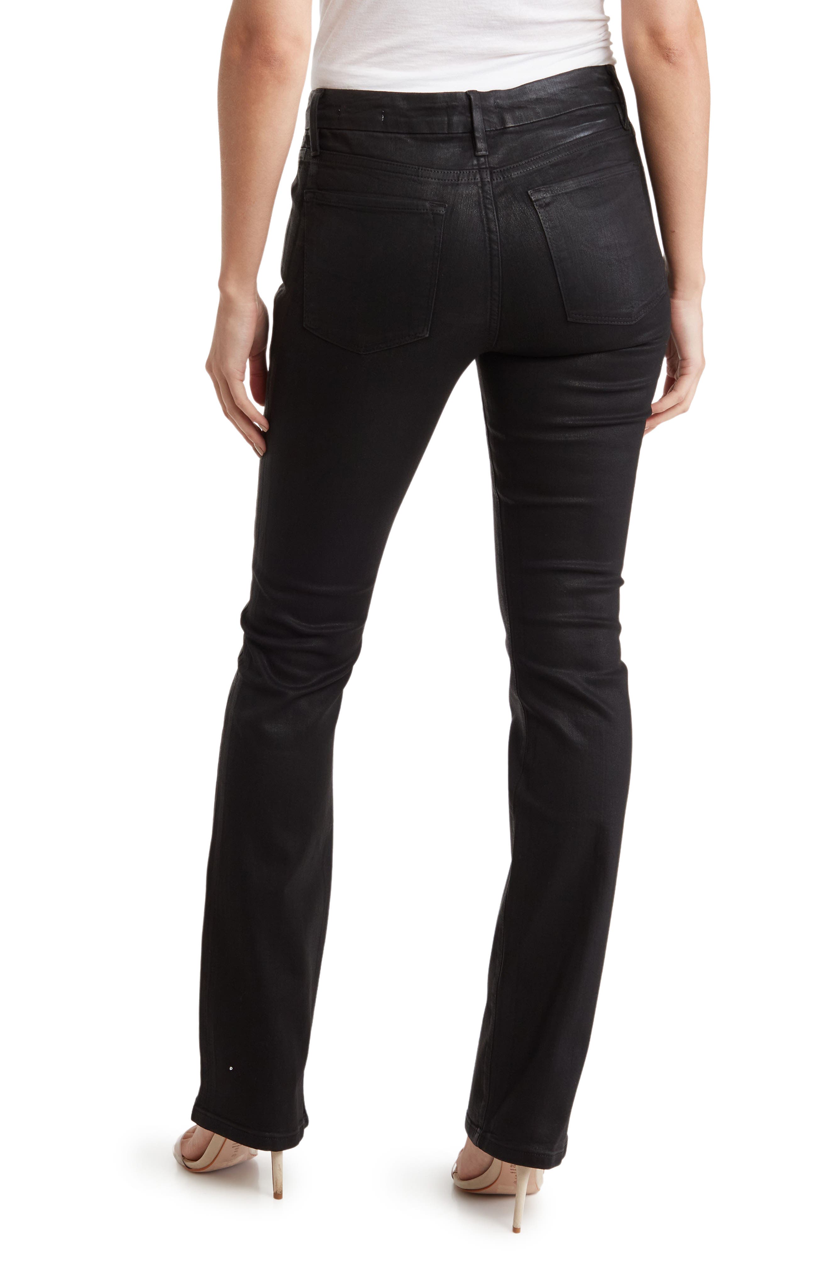 FRAME Le Mini Coated Bootcut Jeans | Nordstromrack