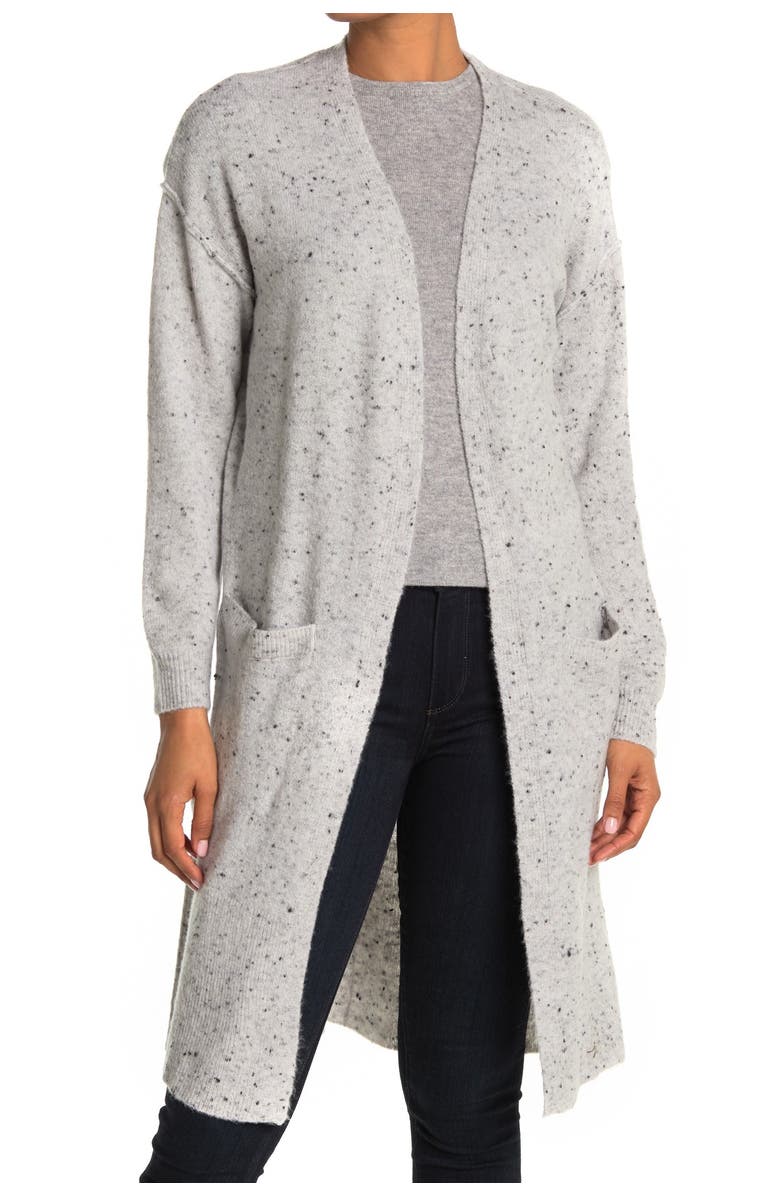 CENY Flecked Long Cardigan Sweater | Nordstromrack