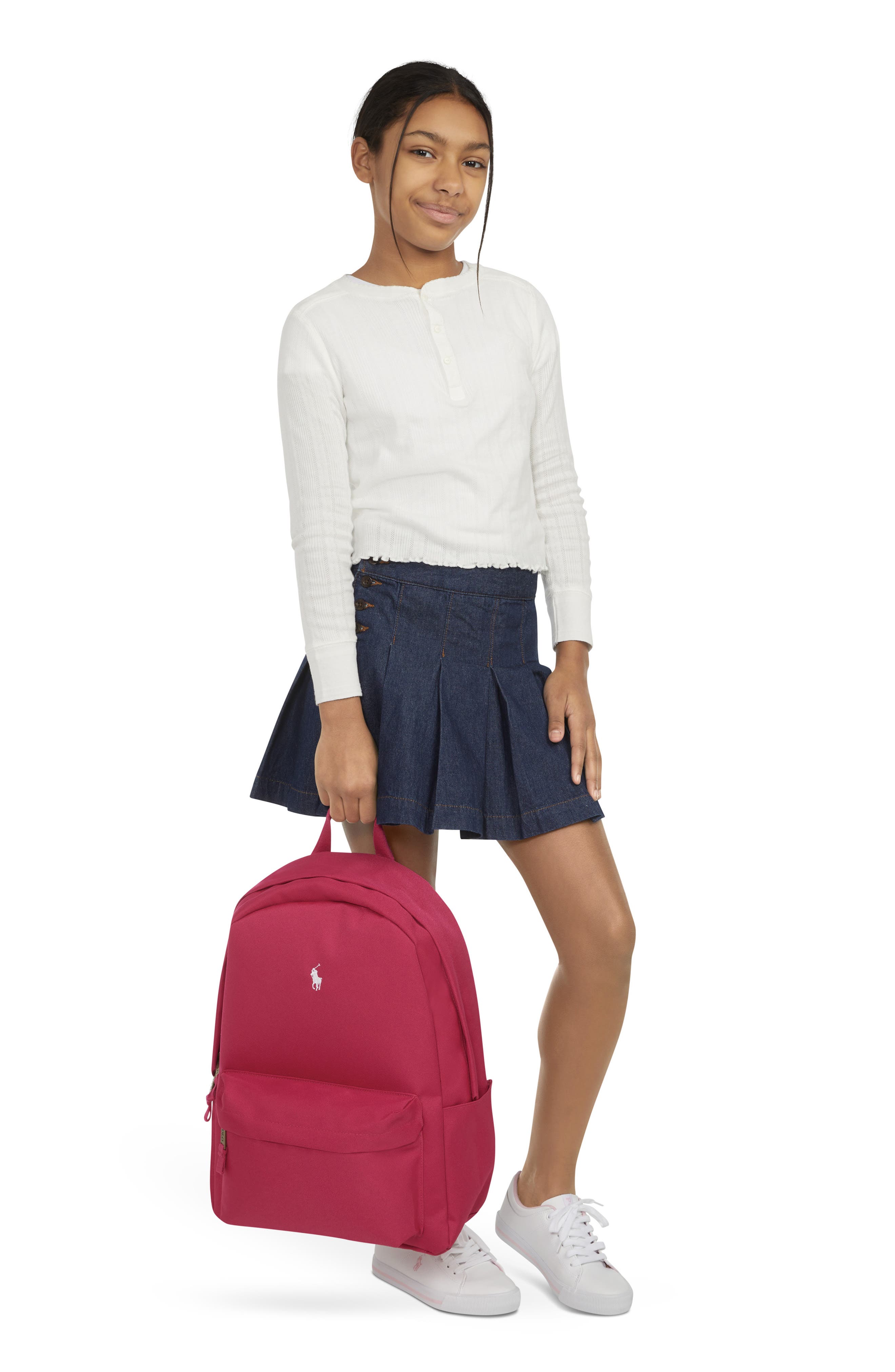 Ralph Lauren Kids' Logo Embroidered Backpack | Nordstromrack