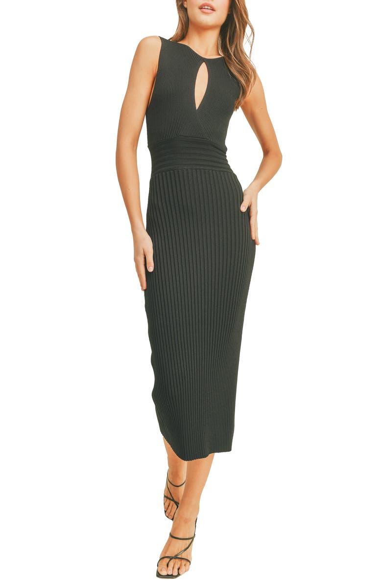 Lush Keyhole Midi Dress | Nordstromrack