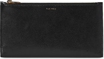 The Row Multizip Leather Continental Wallet | Nordstrom