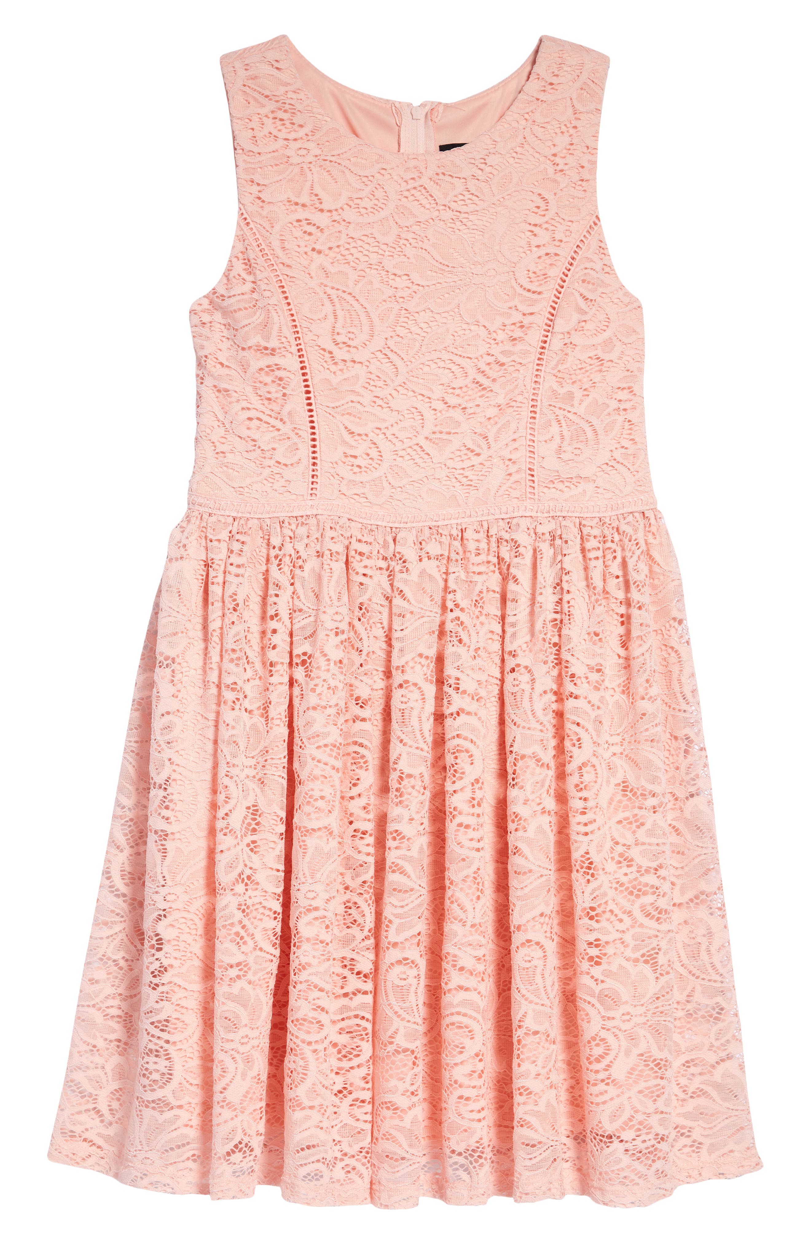 Zunie Kids' Lace Ladder Stitch Dress | Nordstromrack