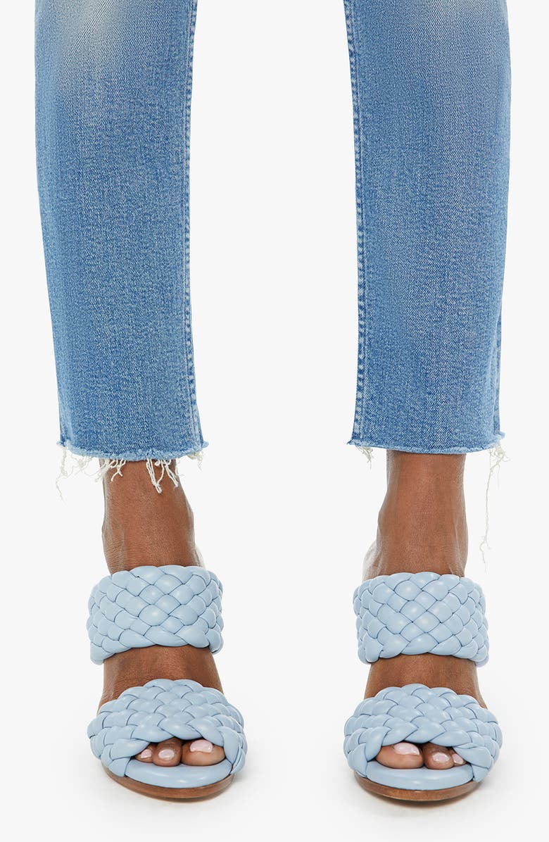 MOTHER The Tomcat Flood High Waist Ankle Straight Leg Jeans | Nordstromrack