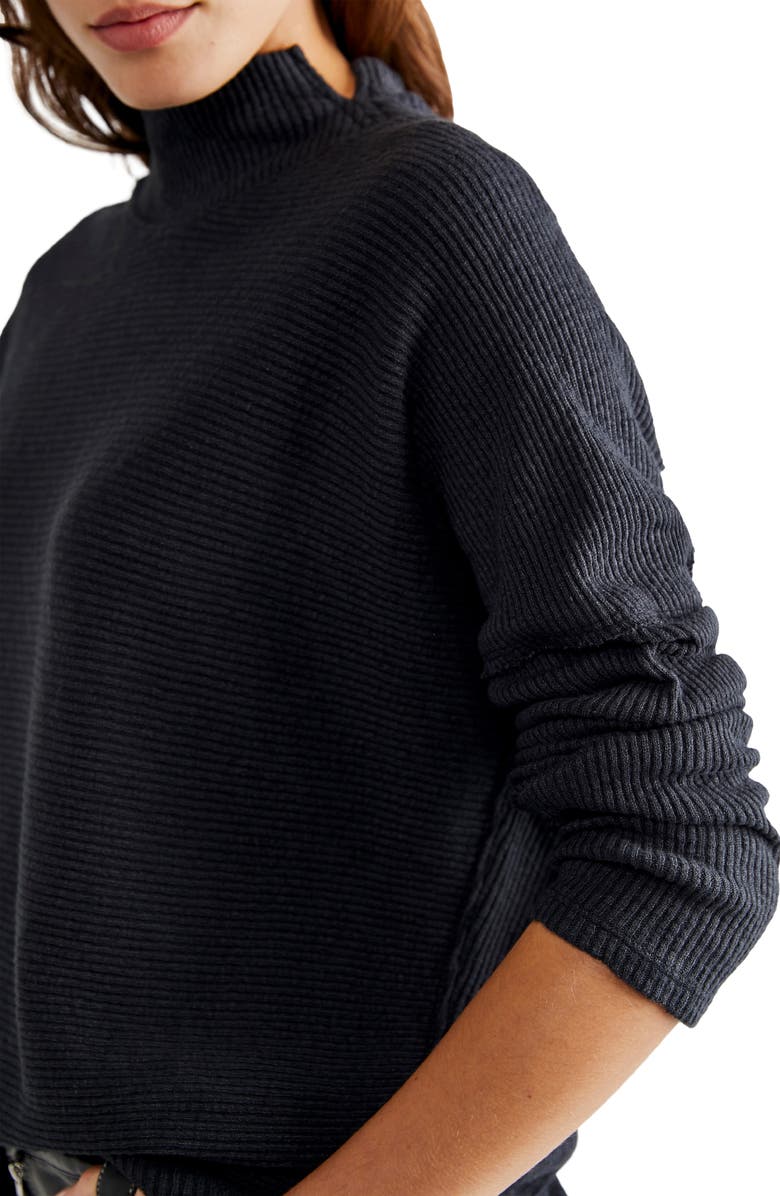 Free People Casey Rib Tunic Sweater | Nordstromrack