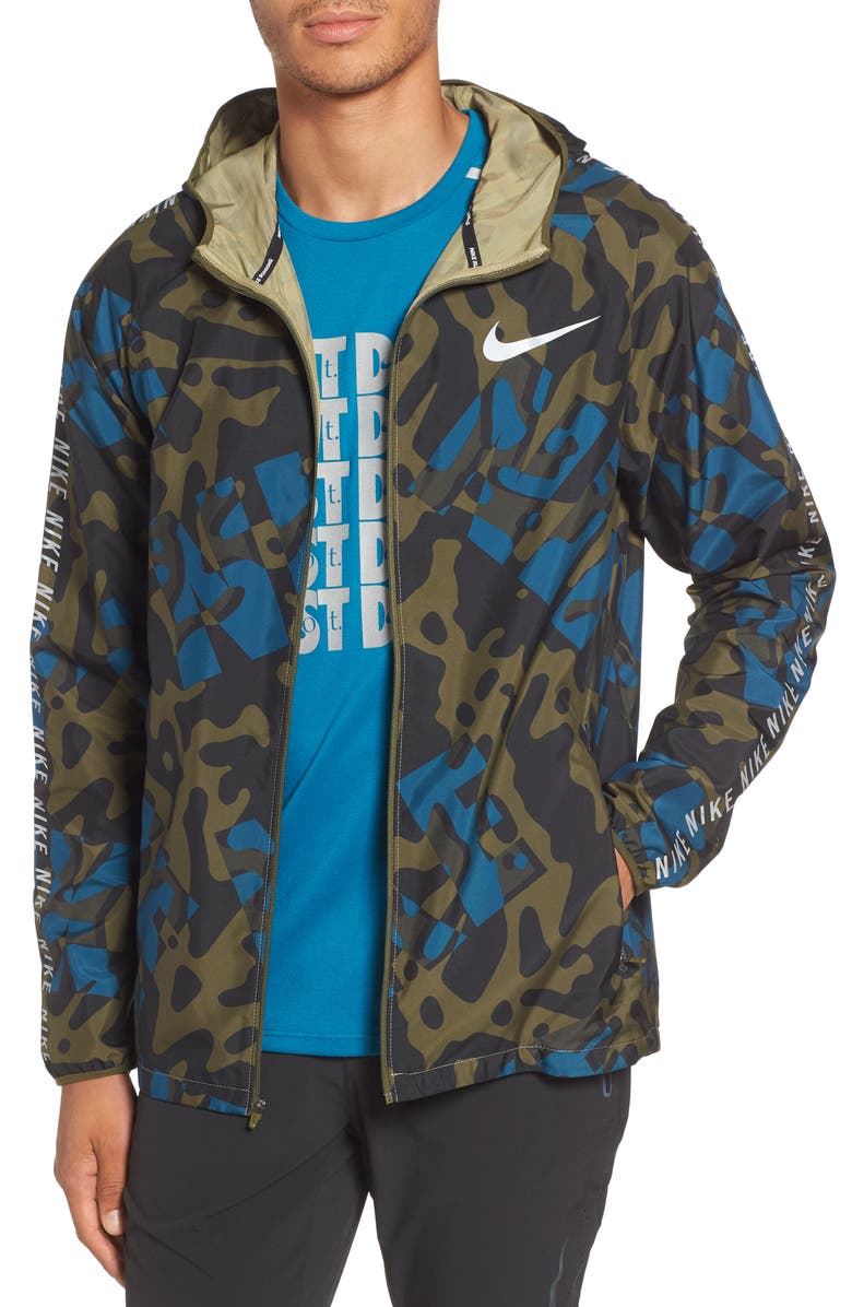 Nike Essential Water Repellent Running Jacket | Nordstrom