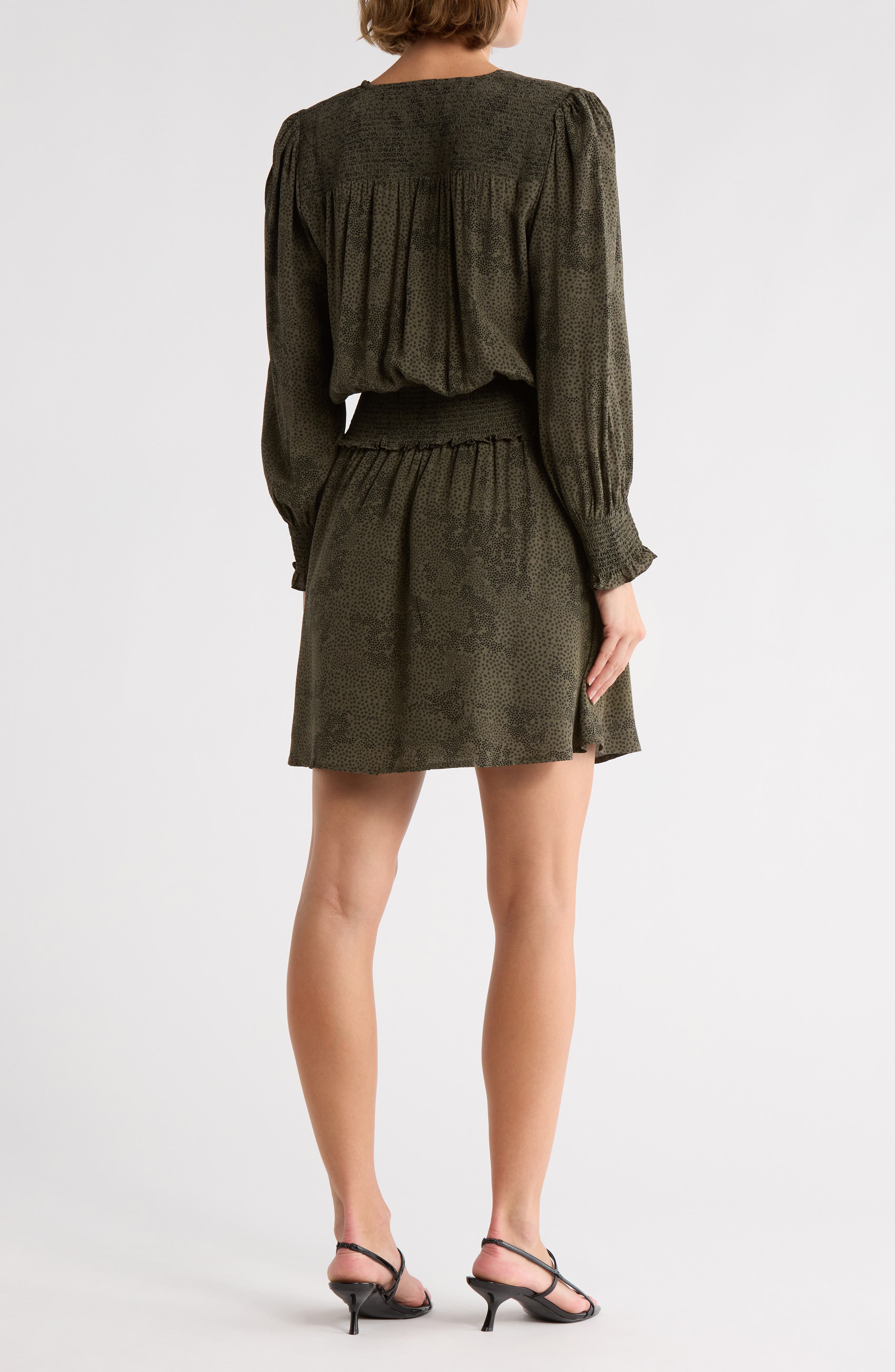Rails Zana Long Sleeve Fit & Flare Dress | Nordstromrack