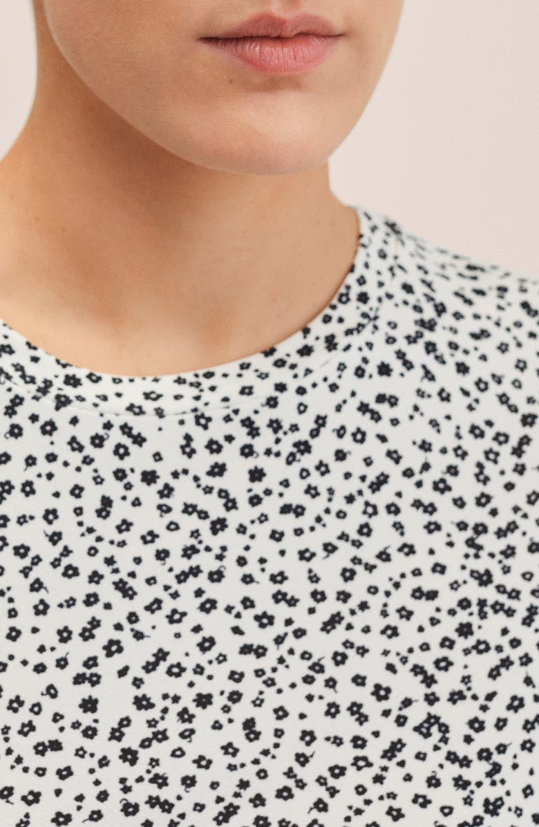 MANGO Print Knit Midi Dress | Nordstromrack