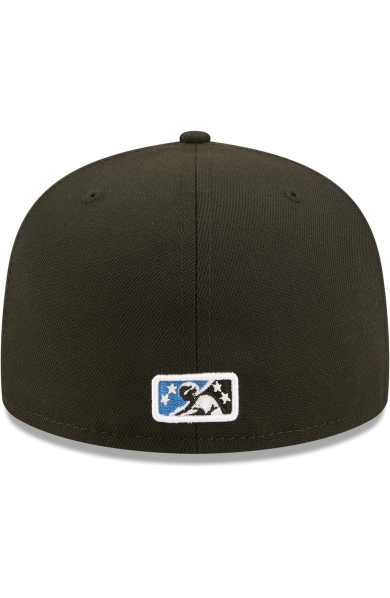 New Era Men's New Era Black Akron RubberDucks Authentic Collection Team ...