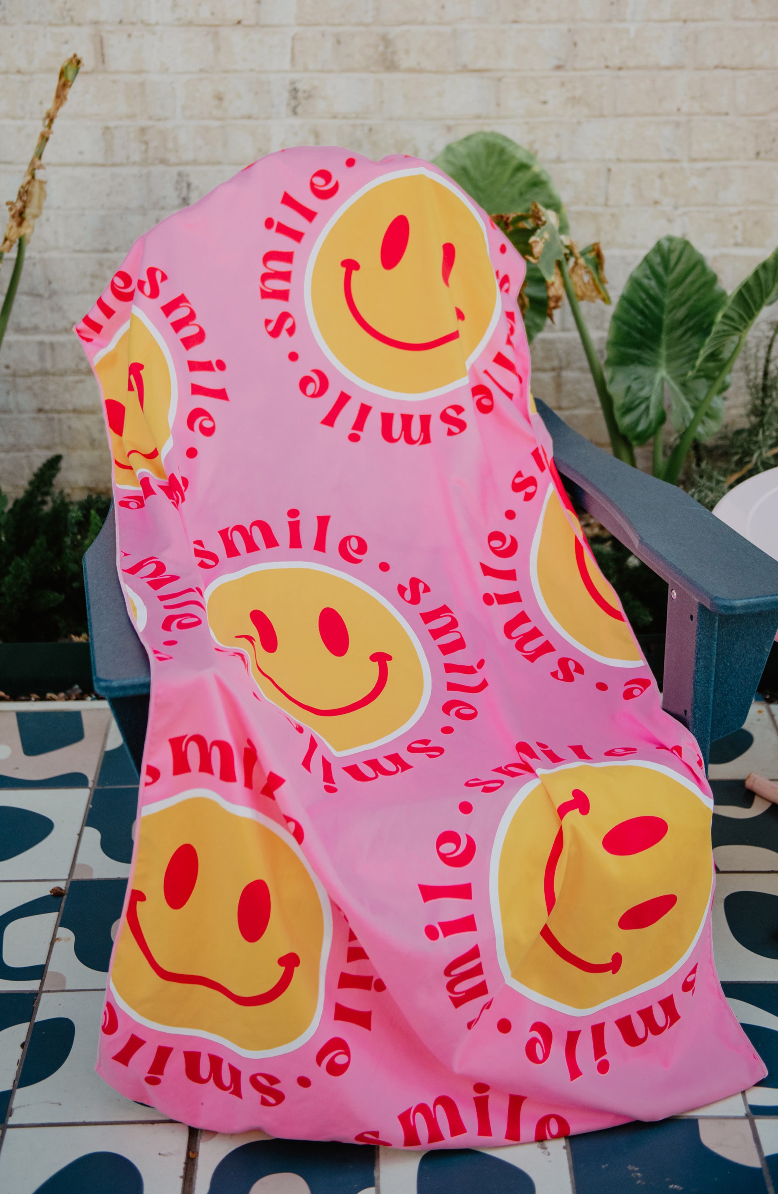 Katydid Smiley Face Towel | Nordstromrack