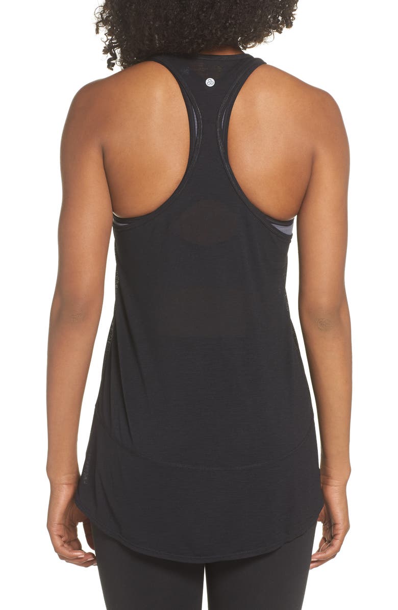 Zella Reshape Recycled Racerback Tunic | Nordstromrack