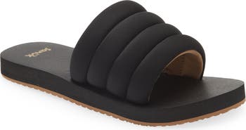 Sanuk Puff N Slide Quilted Slide Sandal (Women) | Nordstrom