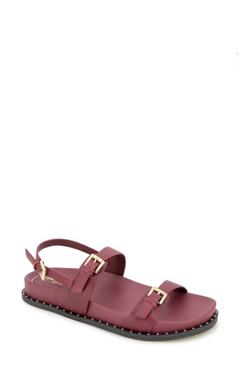 Women's Burgundy Sandals and Flip-Flops | Nordstrom