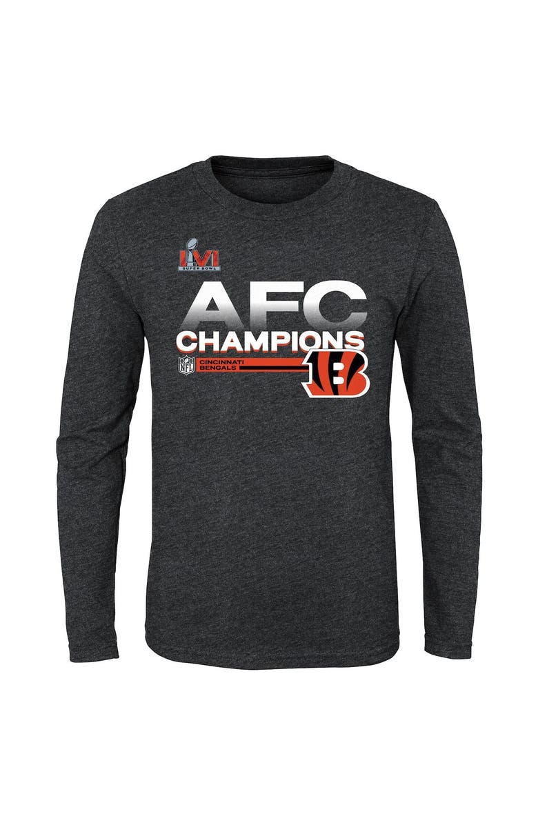 FANATICS Youth Fanatics Branded Heathered Charcoal Cincinnati Bengals ...