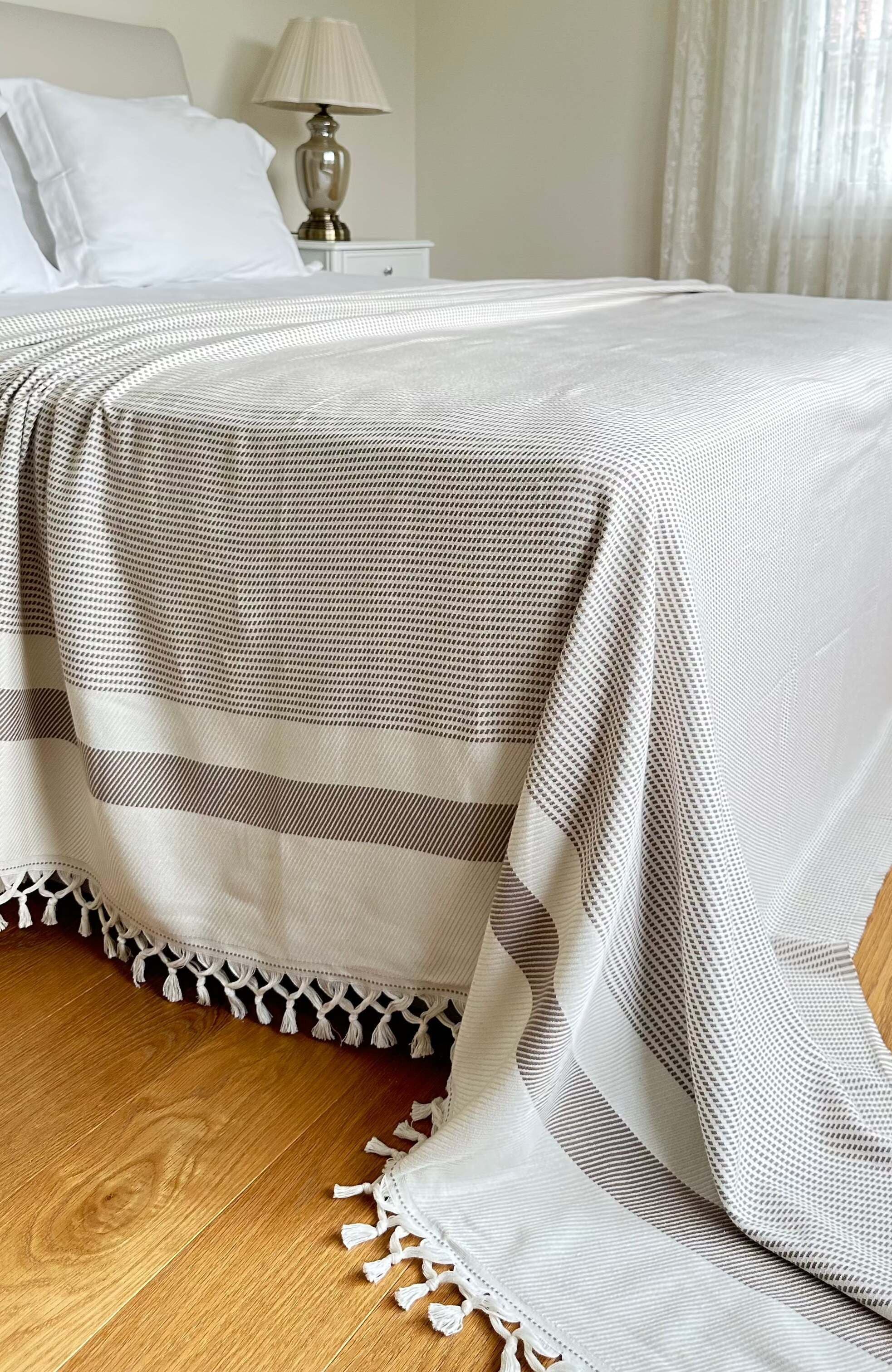 Olive & Linen Pixel Blanket | Nordstrom