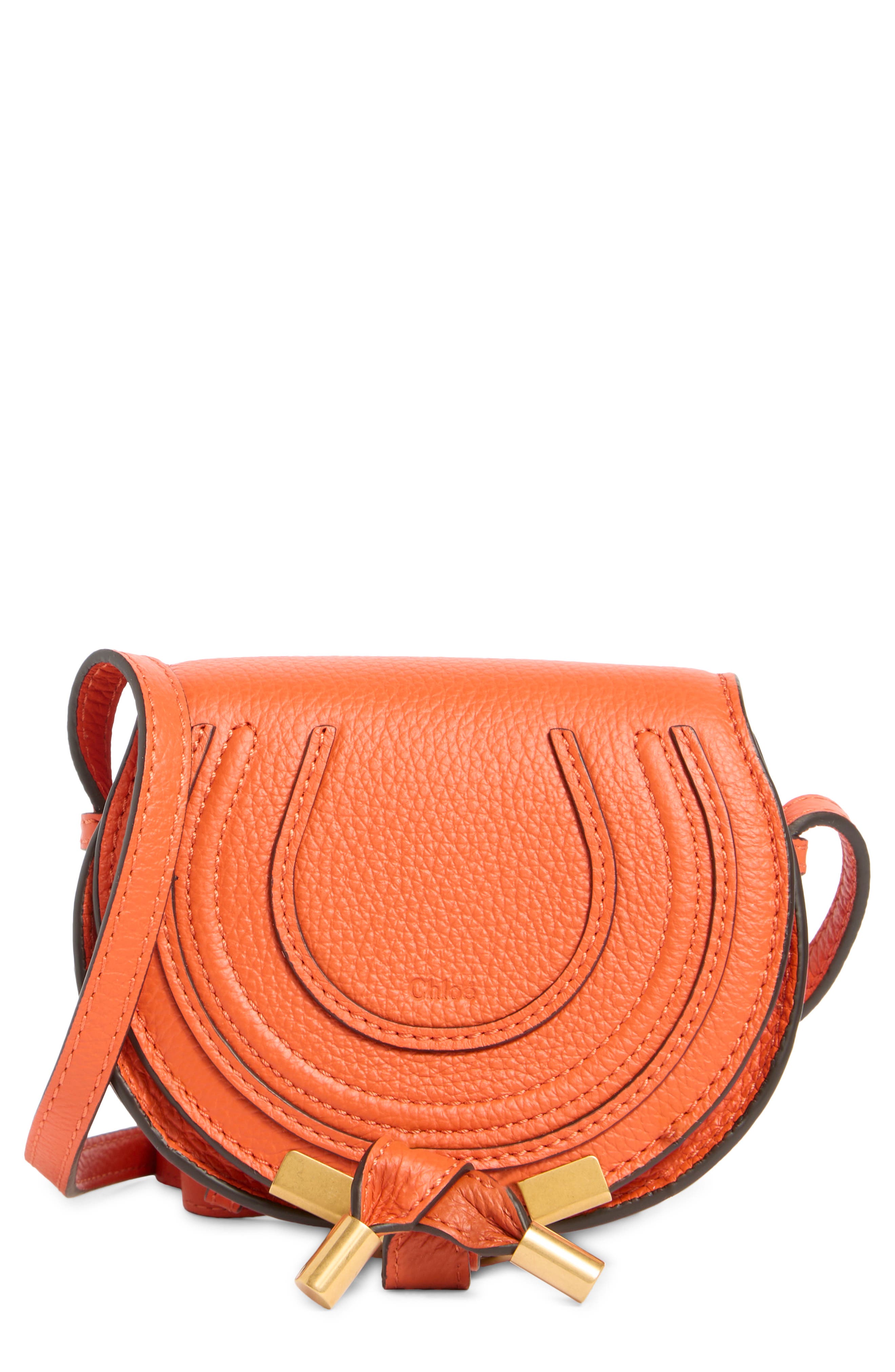 Chloé Nano Marcie Leather Crossbody Bag | Nordstromrack