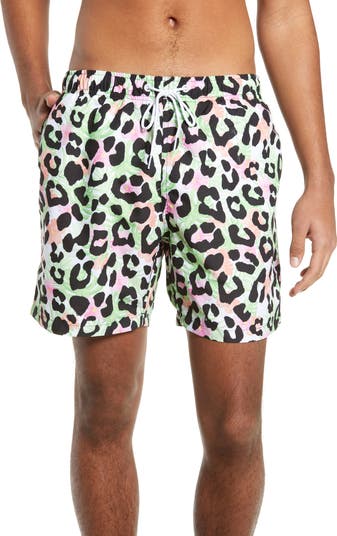 Boardies Cheetah Print Swim Trunks | Nordstrom