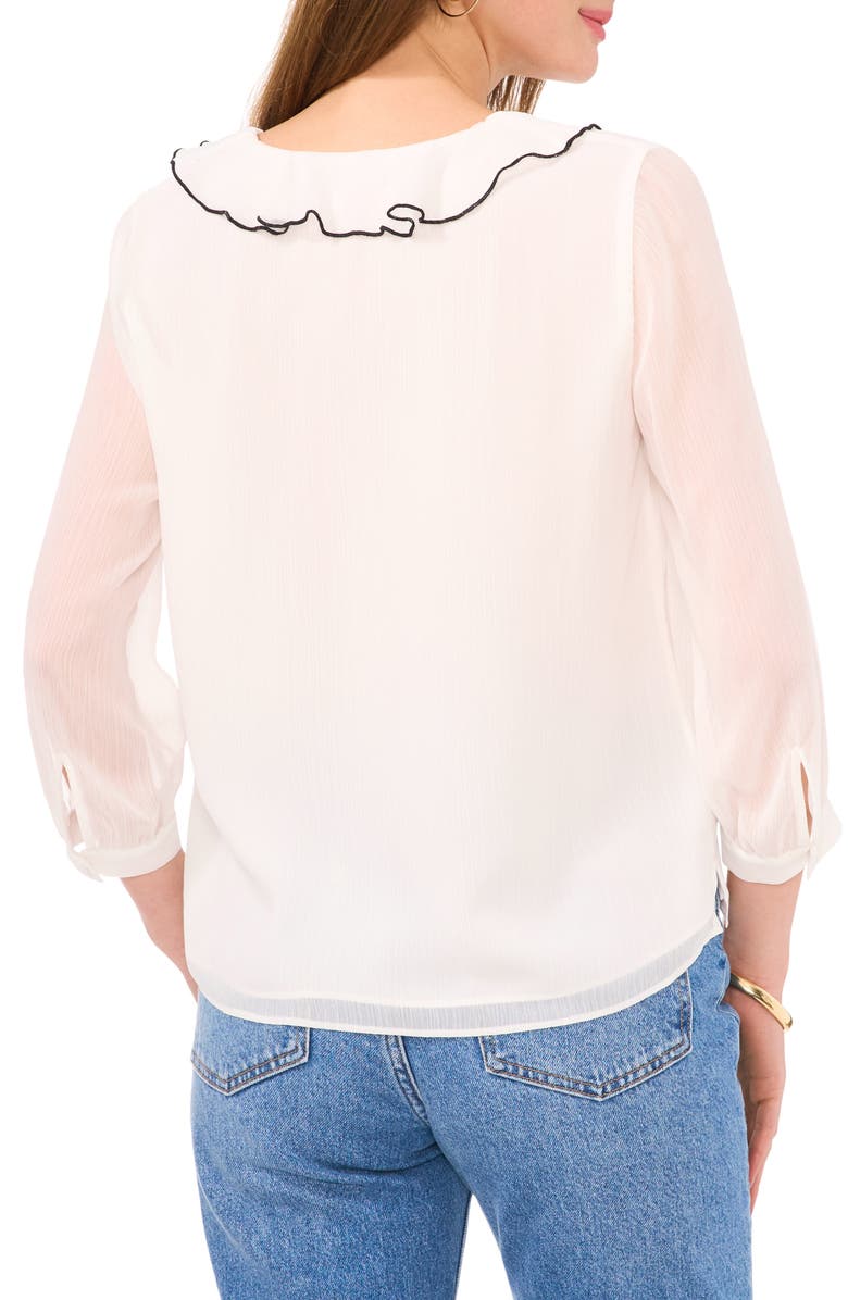 Vince Camuto Ruffle Front Top | Nordstromrack