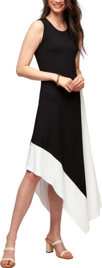 Karen Kane Sleeveless Colorblock Midi Dress | Nordstrom