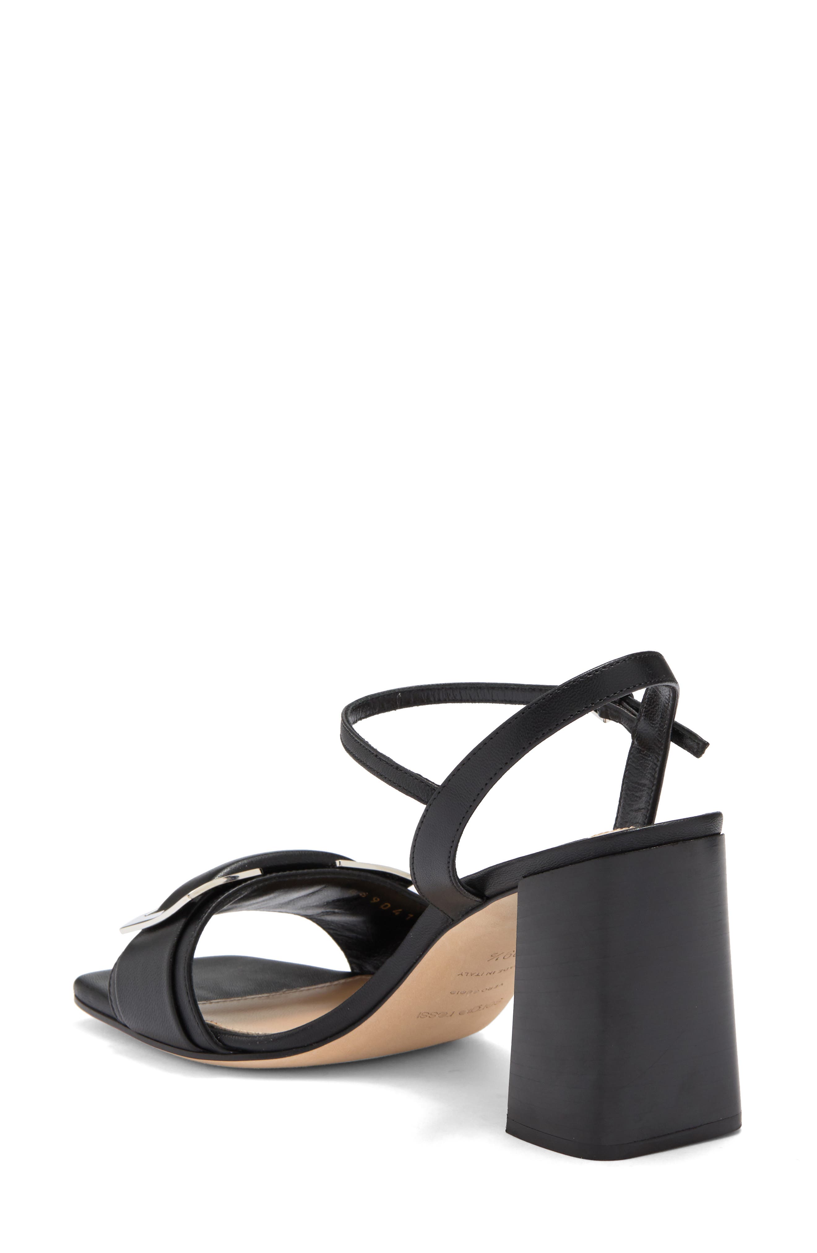 Sergio Rossi Logo Buckle Sandal (Women) | Nordstromrack