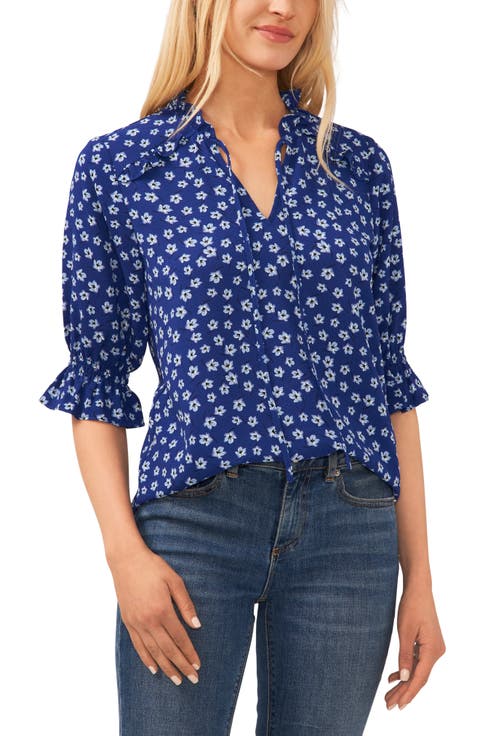Women's Blue Tops | Nordstrom