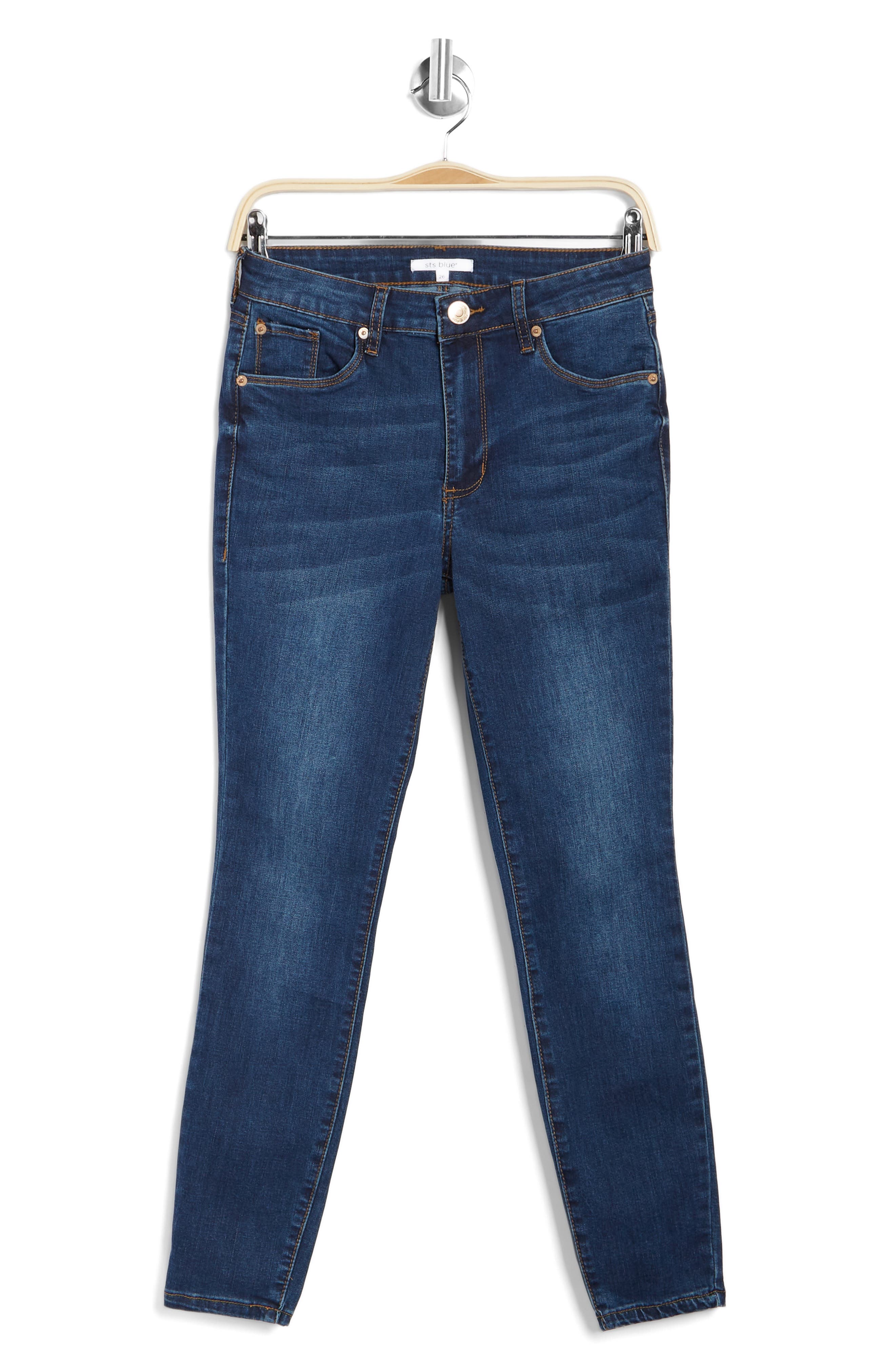 Ellie High Rise Ankle Crop Skinny Jeans (Women) | Nordstromrack