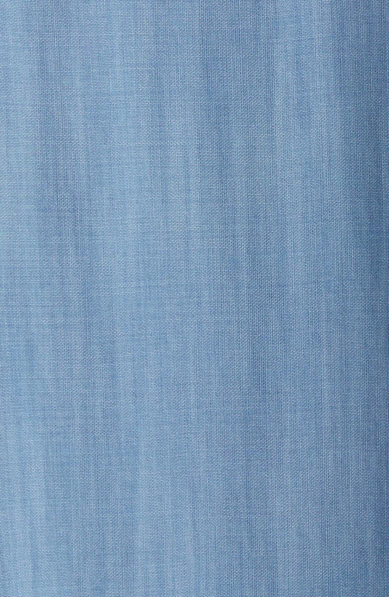 Masai Copenhagen Silje A-Line Chambray Skirt | Nordstrom