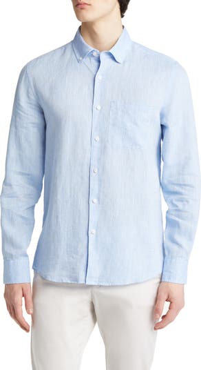 Scott Barber Linen Button-Down Shirt | Nordstromrack