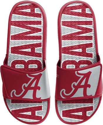 FOCO Men's FOCO Alabama Crimson Tide Logo Gel Slide Sandals | Nordstromrack