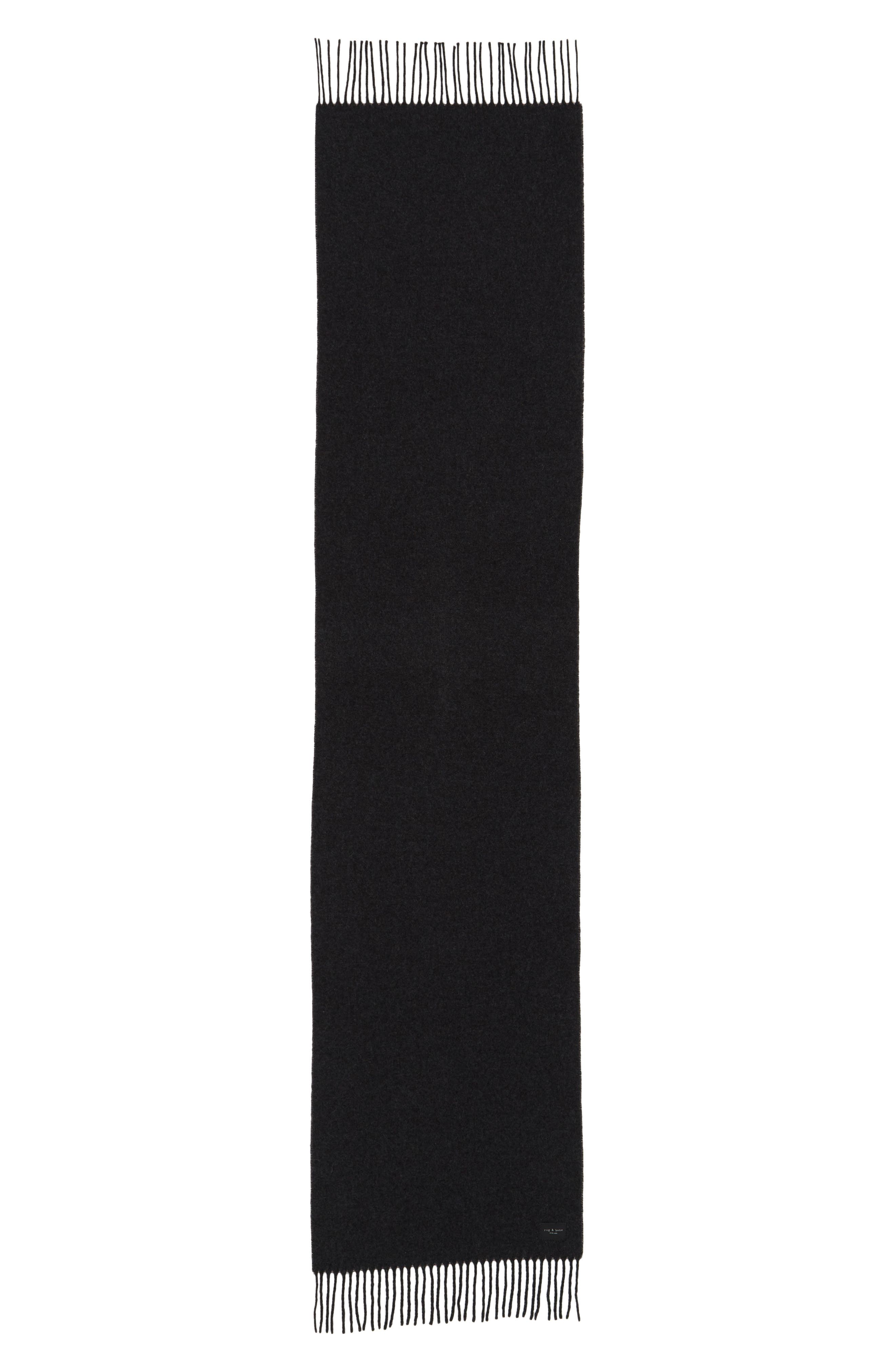 rag & bone Addison Recycled Wool Blend Skinny Scarf | Nordstromrack