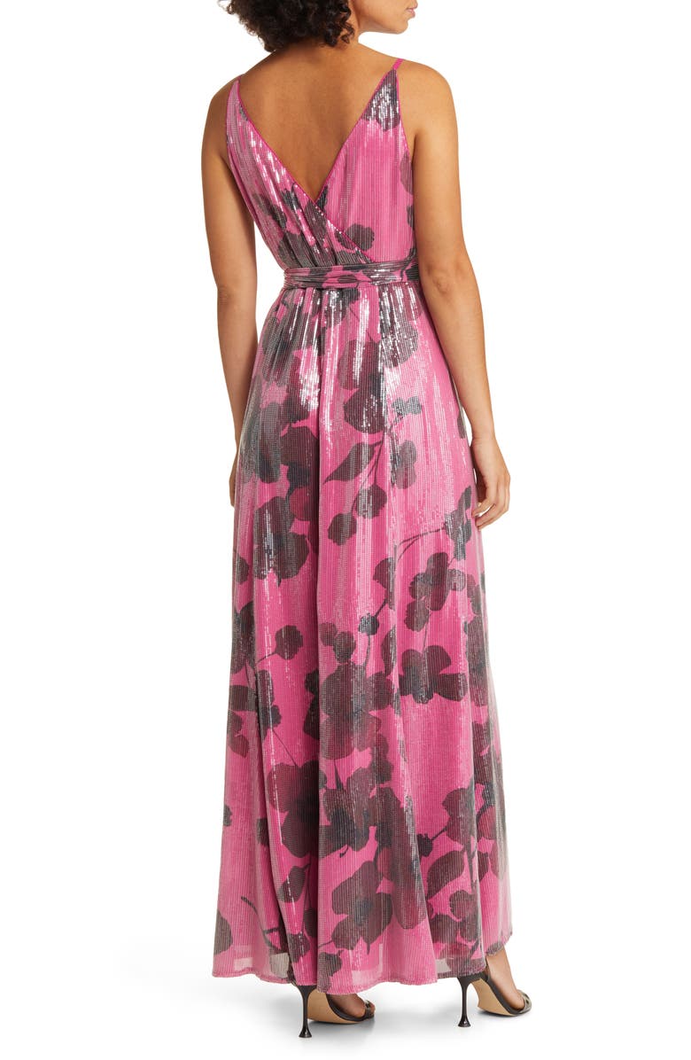 Hutch Glow Sequin Tie Waist Gown | Nordstromrack
