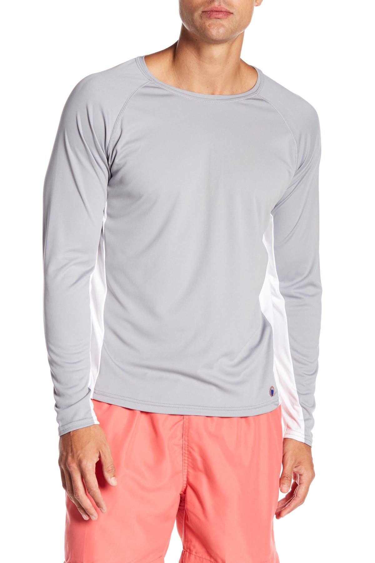 BEACH BROS Side Panel Long Sleeve Swim Shirt | Nordstromrack