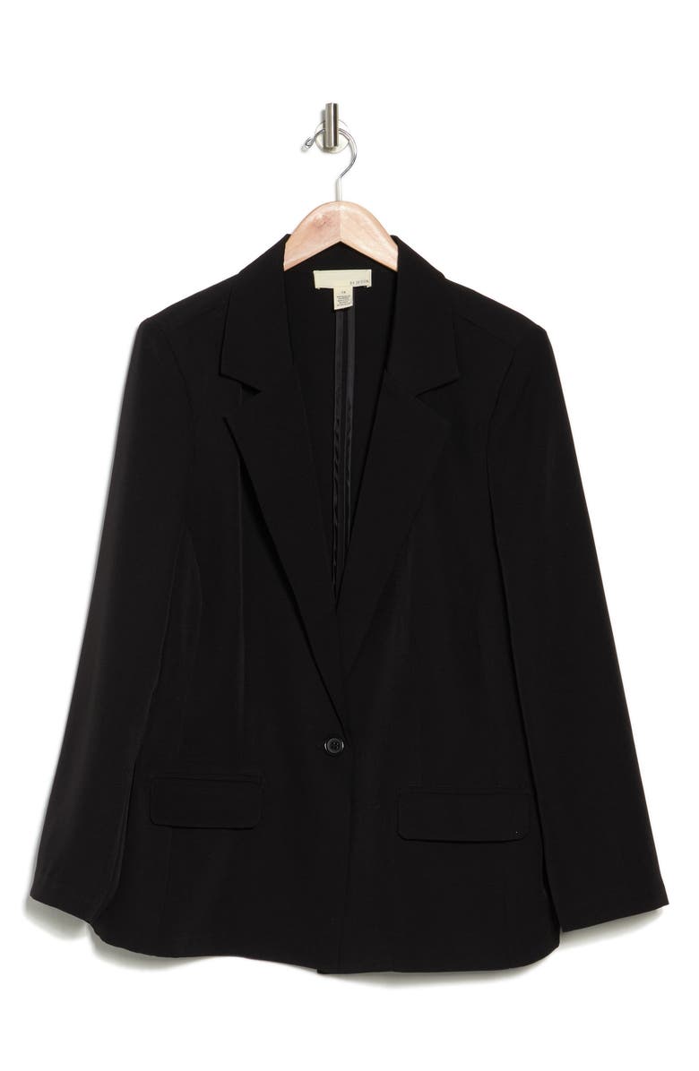 BY DESIGN Notch Lapel Boyfriend Blazer | Nordstromrack