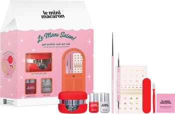 Le Mini Macaron Le Mani Salon Gel Polish Nail Art Set $45 Value | Nordstrom