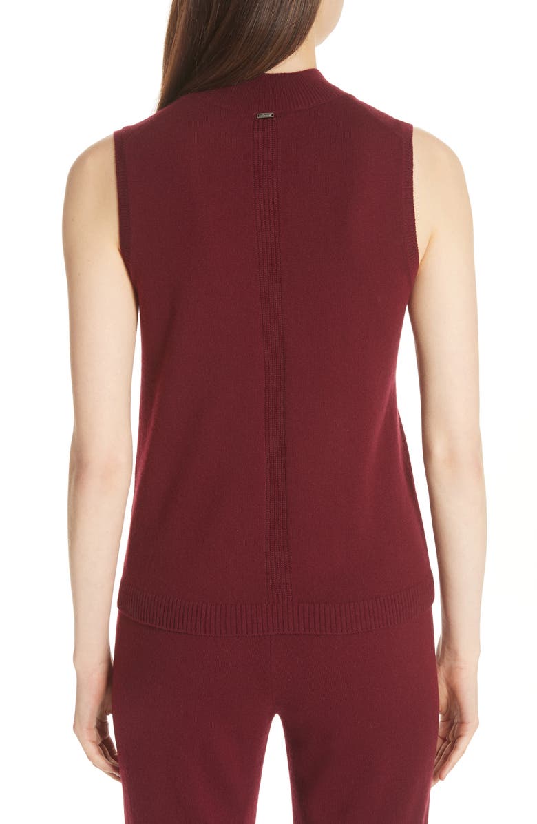 St. John Collection Mock Neck Cashmere Shell | Nordstrom