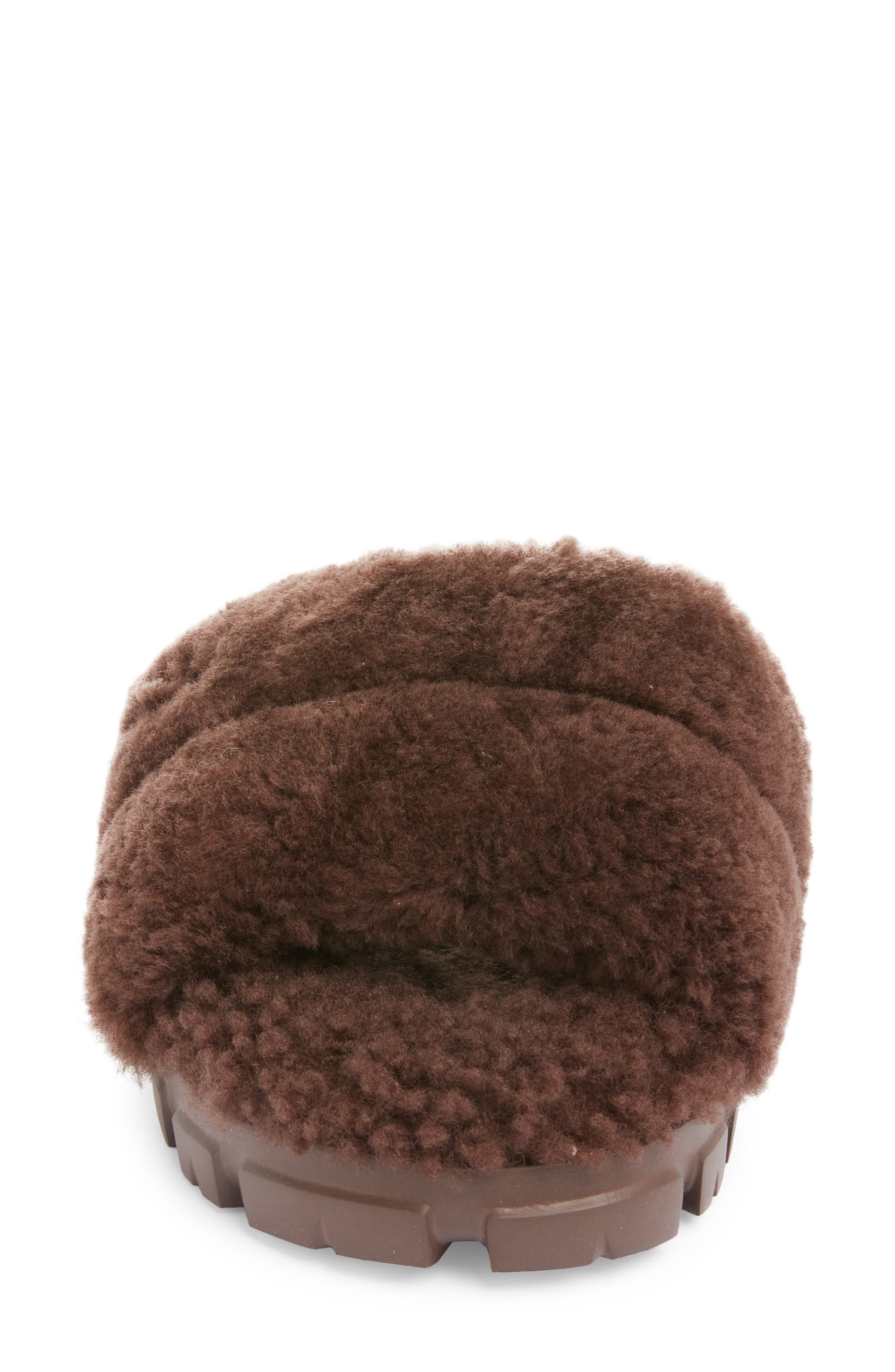 UGG® Cozetta Curly Genuine Shearling Slide Slipper (Women) | Nordstrom